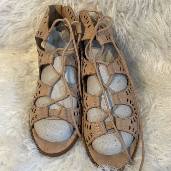 Mossimo Supply Co. | Shoes | Monssimo Ankle Straps Wedge Sandals | Poshmark